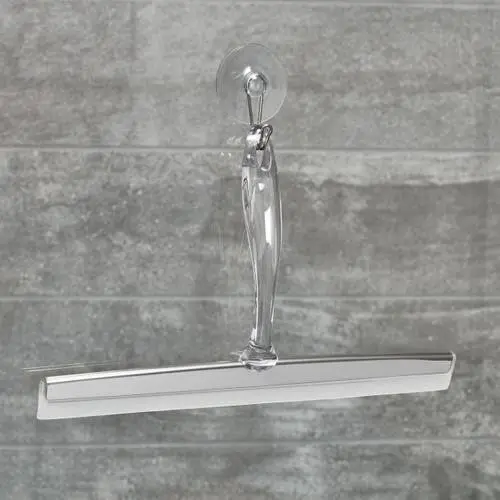 IDESIGN Shower Squeegee With Wall Hook, Set Of 2