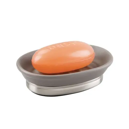 IDESIGN Ceramic Soap Dish For Bathroom Sink