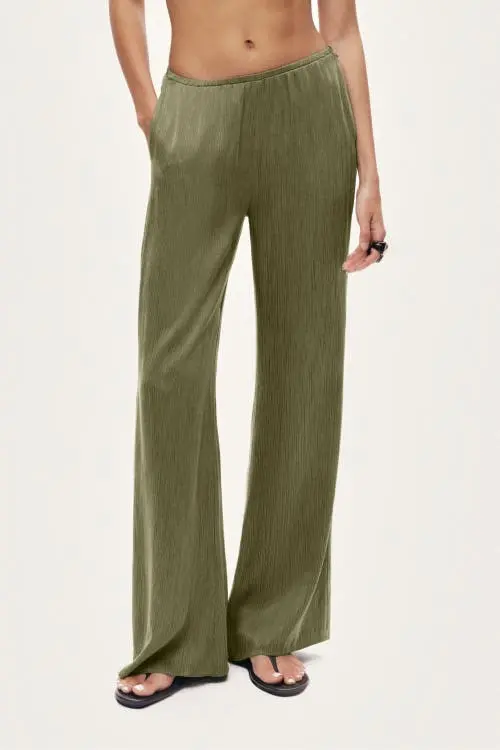 NOCTURNE Relaxed Straight-leg Pants