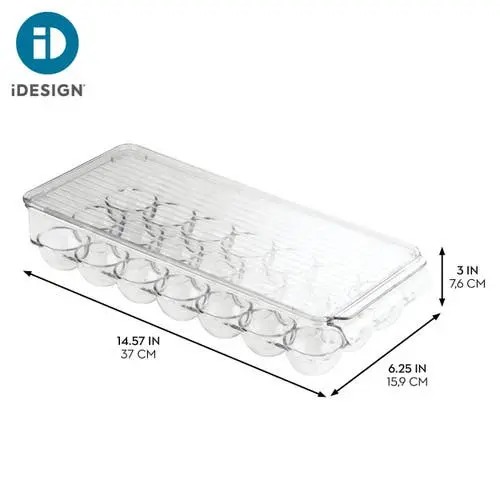 IDESIGN Plastic Egg Holderholds 21 Eggsset Of 2made