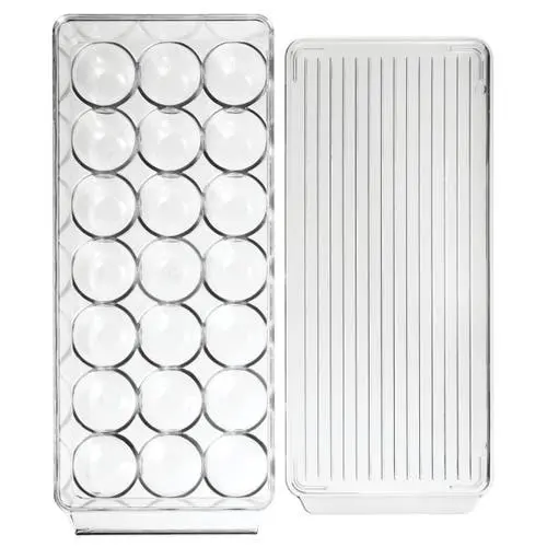 IDESIGN Plastic Egg Holderholds 21 Eggsset Of 2made