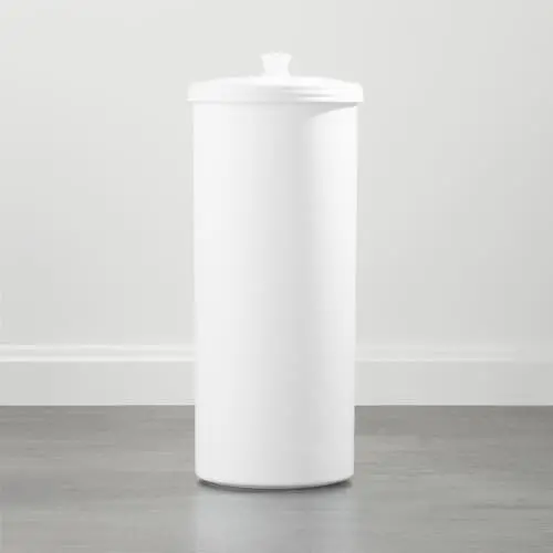 IDESIGN Freestanding Toilet Paper Canister, Set Of 2