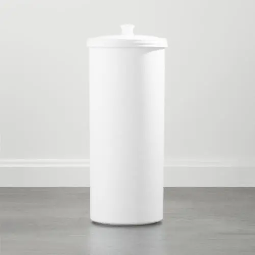 IDESIGN Freestanding Toilet Paper Canister, Set Of 2