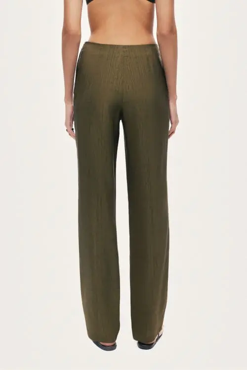 NOCTURNE Straight-leg Tailored Pants