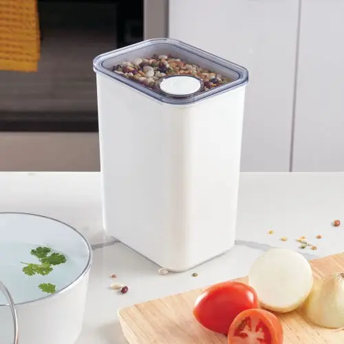 IDESIGN Large Canister With Removable Pour Capset Of 4