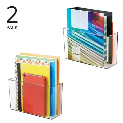 IDESIGN Adhesive Organizer Bin For Kitchenset Of 2