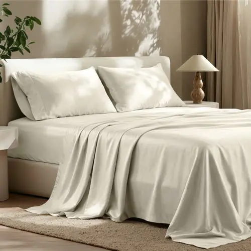 BARE HOME Tencel Lyocell Sheet Set - Natural