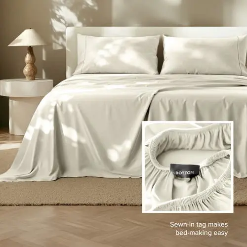 BARE HOME Tencel Lyocell Sheet Set - Natural