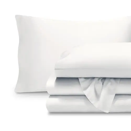 BARE HOME Tencel Lyocell Sheet Set - White
