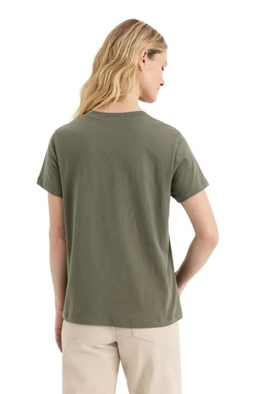 PACT Organic Cotton Softspun Essential V-neck Tee