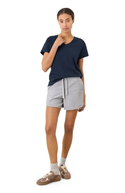 PACT Organic Cotton Softspun Essential V-neck Tee - Navy