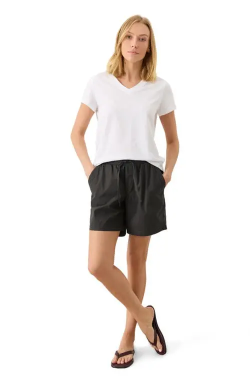 PACT Organic Cotton Softspun Essential V-neck Tee - White