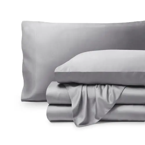 BARE HOME Cooling Rayon Sheet Set - Light Grey