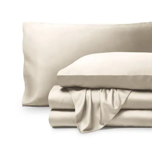 BARE HOME Cooling Rayon Sheet Set - Sand