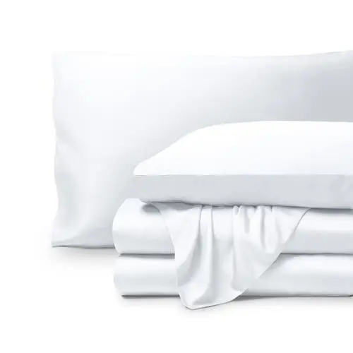 BARE HOME Cooling Rayon Sheet Set - White