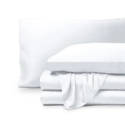 BARE HOME Cooling Rayon Sheet Set - White