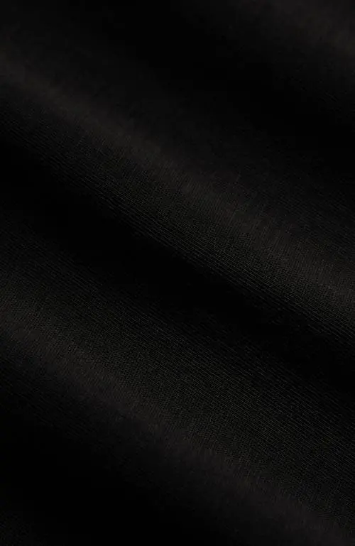 PACT Organic Cotton Softspun Essential Crewneck Long Sleeve Tee - Black