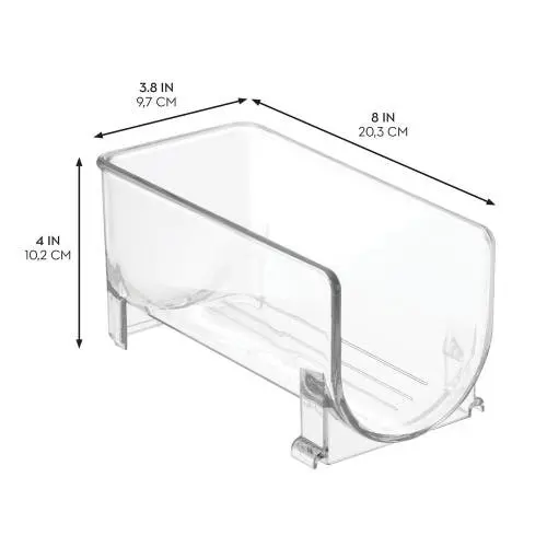 MDESIGN Stackable Holder For Water Or Spirit Bottles, Set Of 4