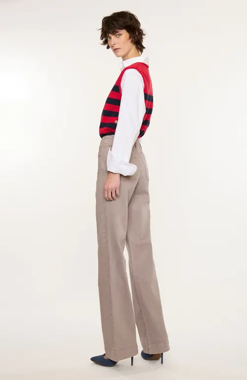 KANCAN High-rise Loose Flare Jeans