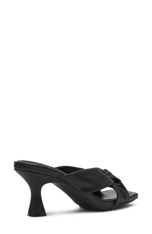 Anne Klein Jezebel Sandal - Black Pu