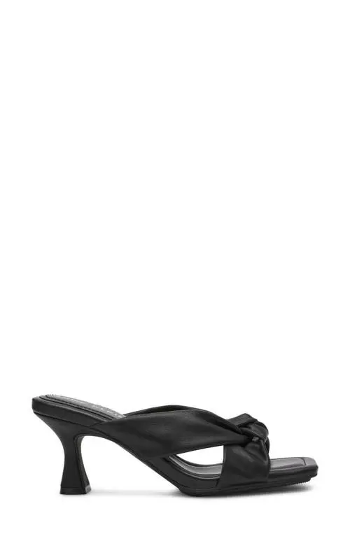 Anne Klein Jezebel Sandal - Black Pu
