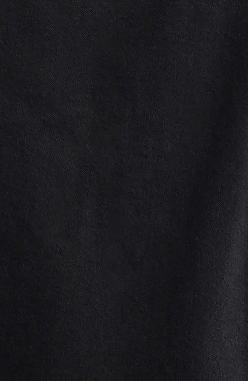 PERCIVAL Gove Cotton Denim Chore Coat - Black