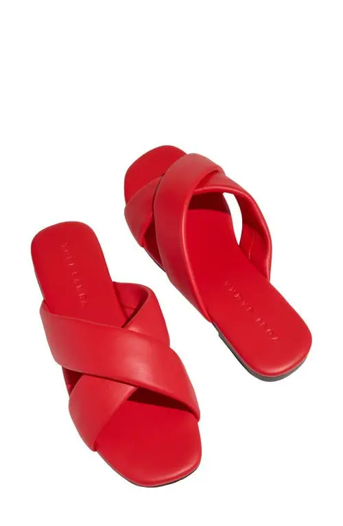 Yosi Samra Delancey Slide Sandal - Red