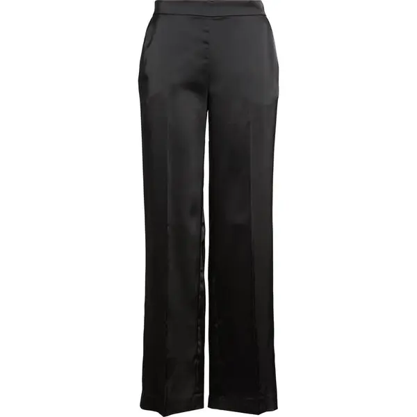 Anne Klein Satin Wide Leg Pants