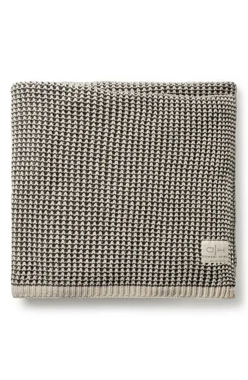 DOMANI HOME Rattle Knit Throw Blanket