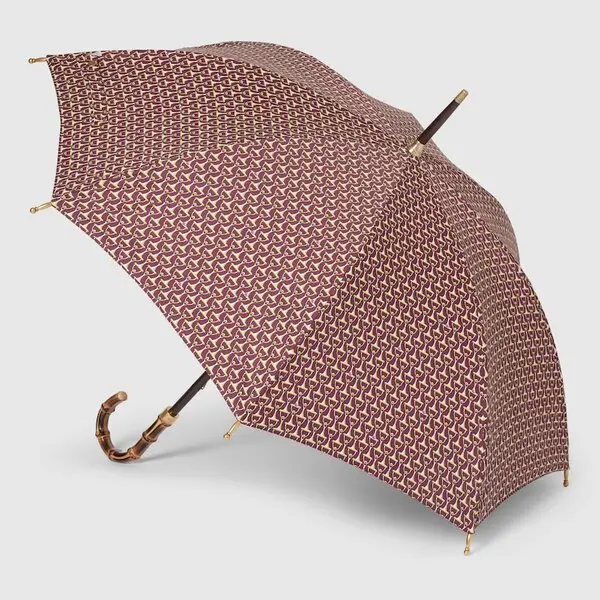 Gucci Horsebit Print Nylon Umbrella