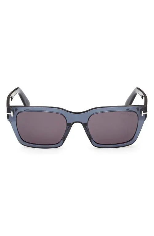 TOM FORD 53mm Square Sunglasses