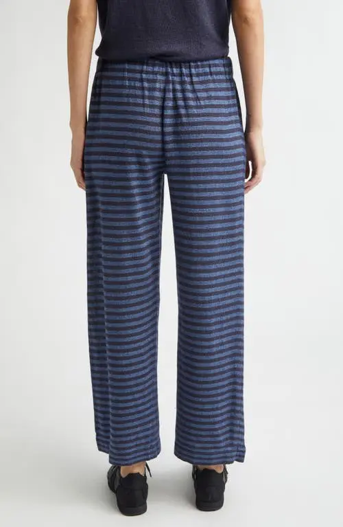 YANYAN Mabo Stripe Linen Pants