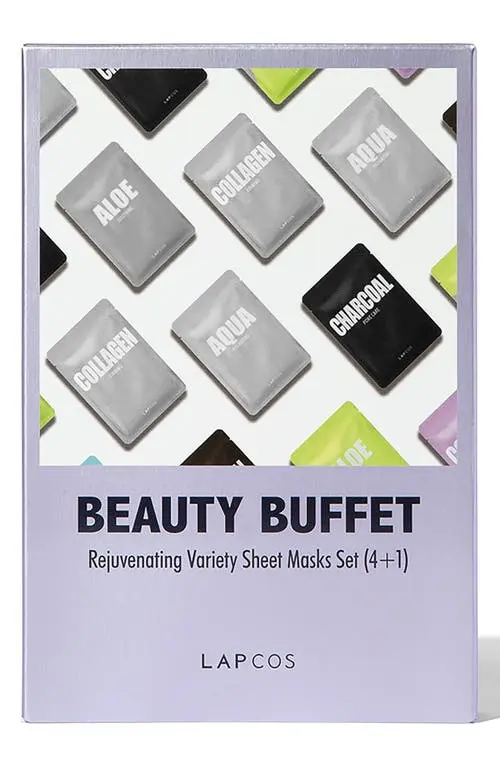 LAPCOS Rejuvenating Variety Sheet Mask Set - Multi