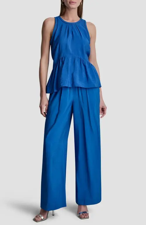 Dkny Ladder Lace Detail Sleeveless Top