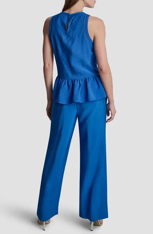 Dkny Ladder Lace Detail Sleeveless Top