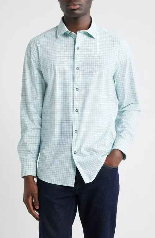 Johnston & Murphy Xc Motion Performance Knit Button-up Shirt