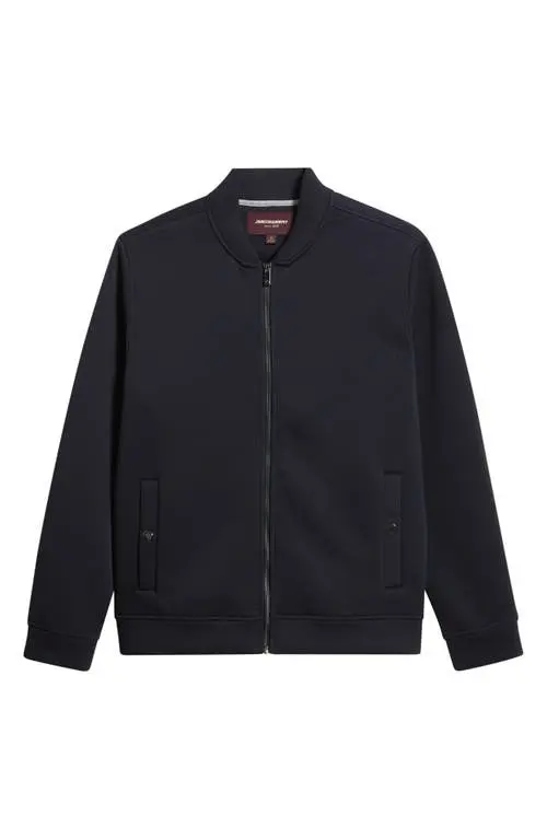 Johnston & Murphy Knit Bomber Jacket