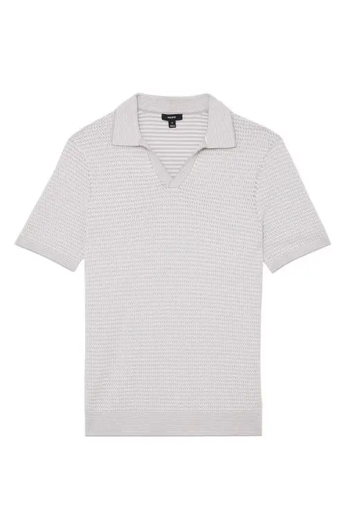 REISS Redbury Polo - Soft Grey