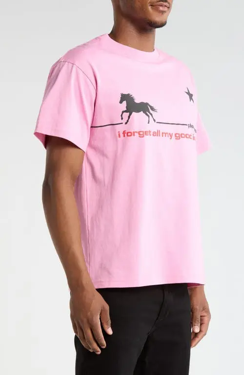 PLEASURES Forget Cotton Graphic T-shirt