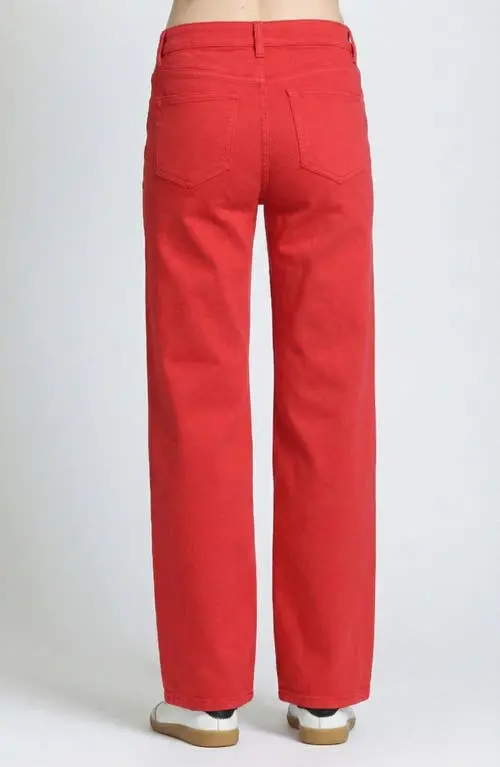 APNY Bootcut Mid-rise Jeans - Red