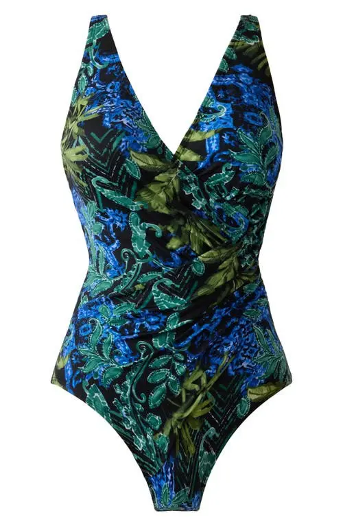 Miraclesuit Gasparilla Oceanus One-piece Swimsuit - Black/multi