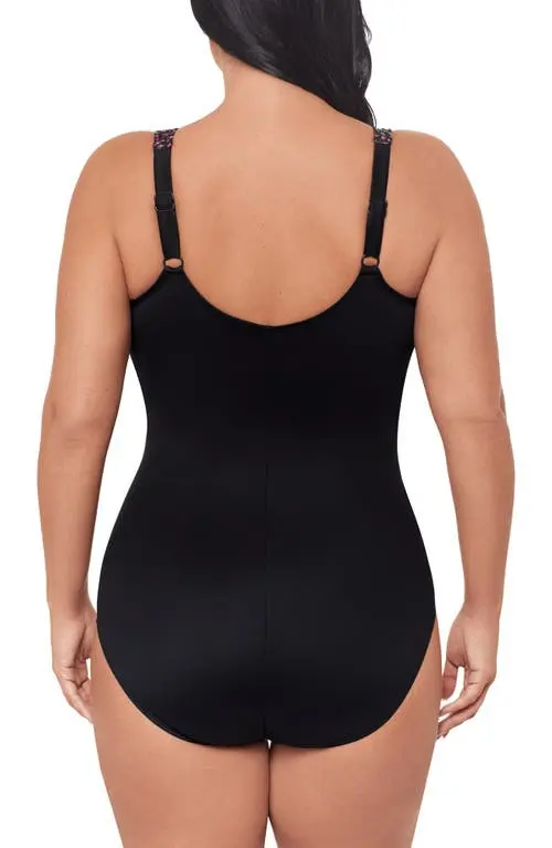 Miraclesuit Oceanus One-piece Swimsuit - Black/multi