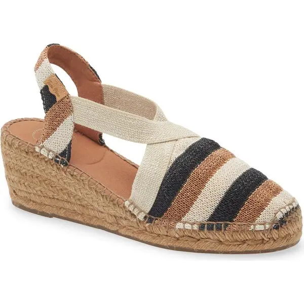 TONI PONS Terra Wedge Espadrille - Marro