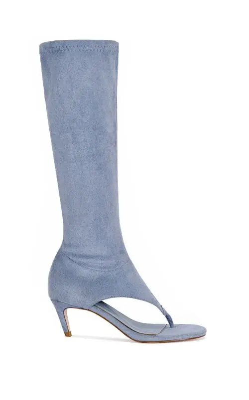 AZALEA WANG Cecile Stiletto Sandal - Light Blue