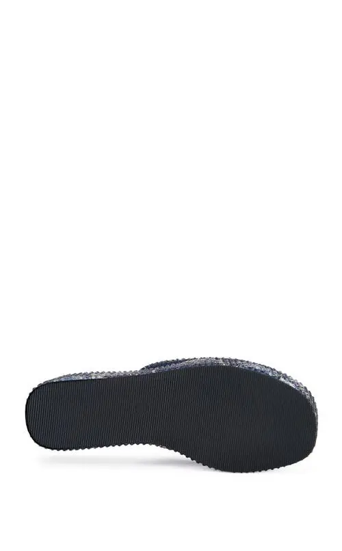 AZALEA WANG Rosalind Wedge Sandal