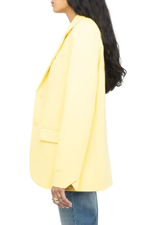Zadig&Voltaire Notch Lapel Tailored Jacket - Banana