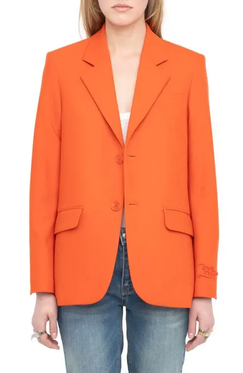 Zadig&Voltaire Notch Lapel Jacket