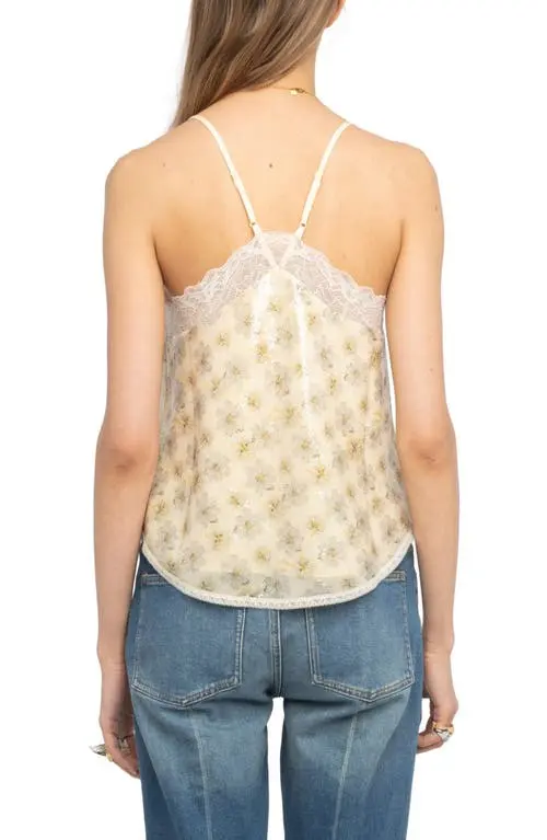 Zadig&Voltaire Christy Sequin Floral Cami