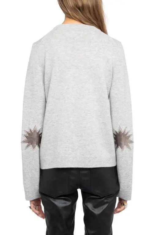 Zadig&Voltaire Cera Wool & Cashmere Sweater - Light Grey