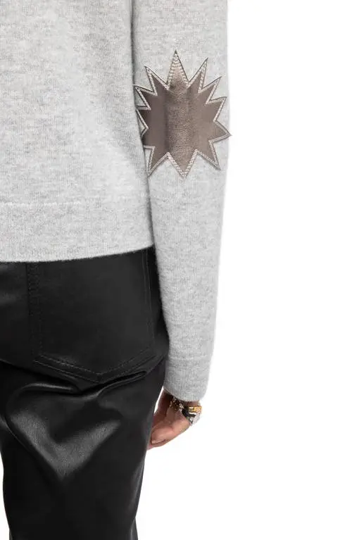 Zadig&Voltaire Cera Wool & Cashmere Sweater - Light Grey